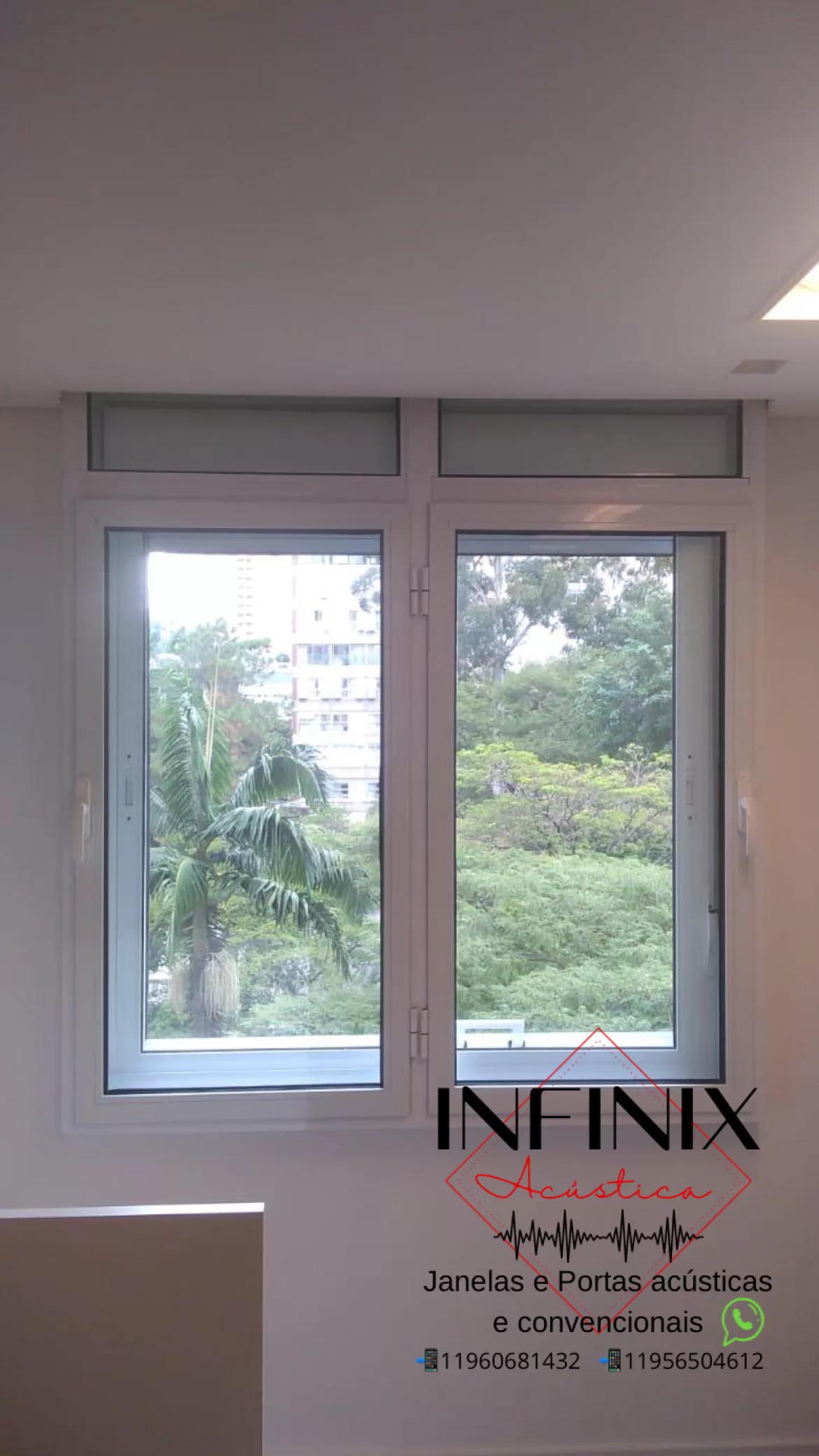 Janela Anti Ruído - Infinix Acústica